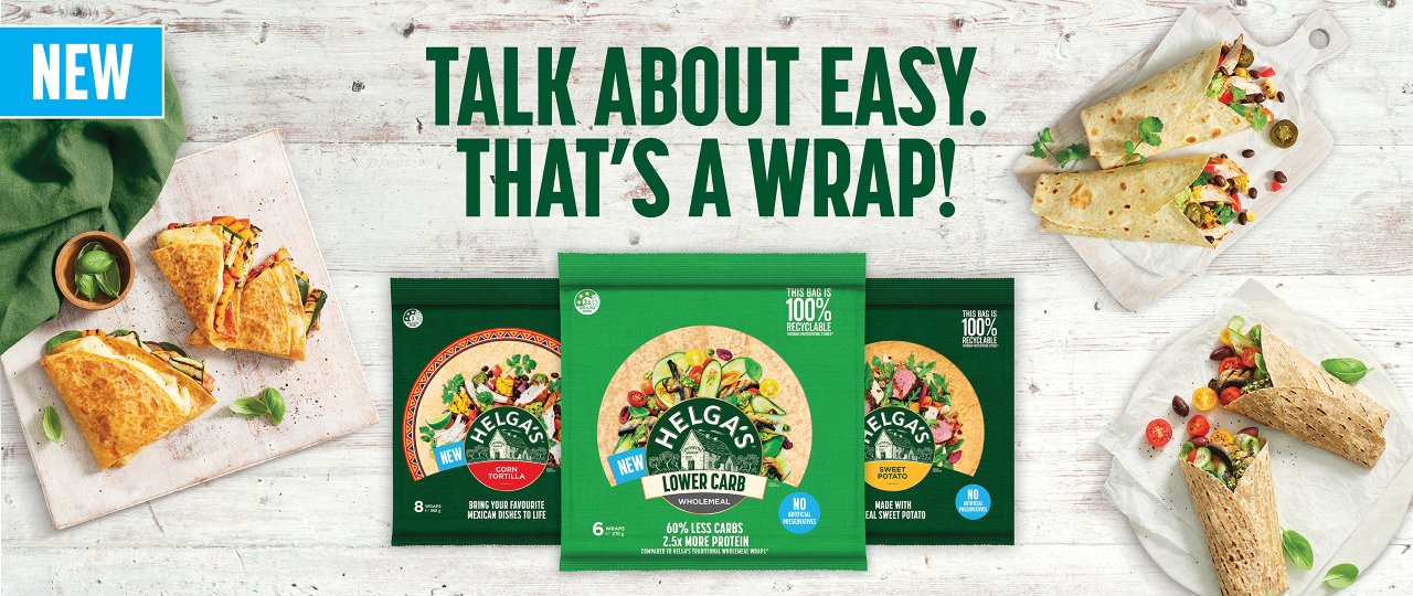 New Helga's Wraps | Helgas