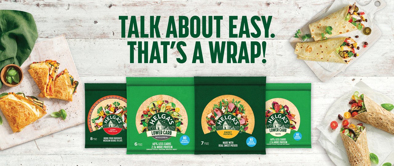 New Helga's Wraps | Helgas