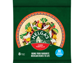 Roast Chicken, Jalapeños and Black-Bean Tortilla Wrap | Helgas