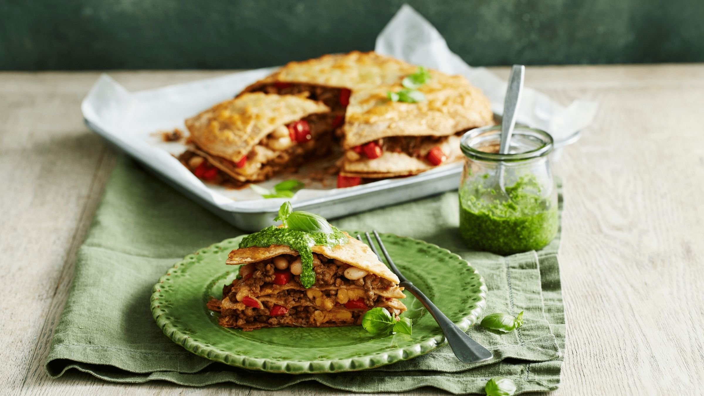 Italian-Style Wrap Stack | Helgas