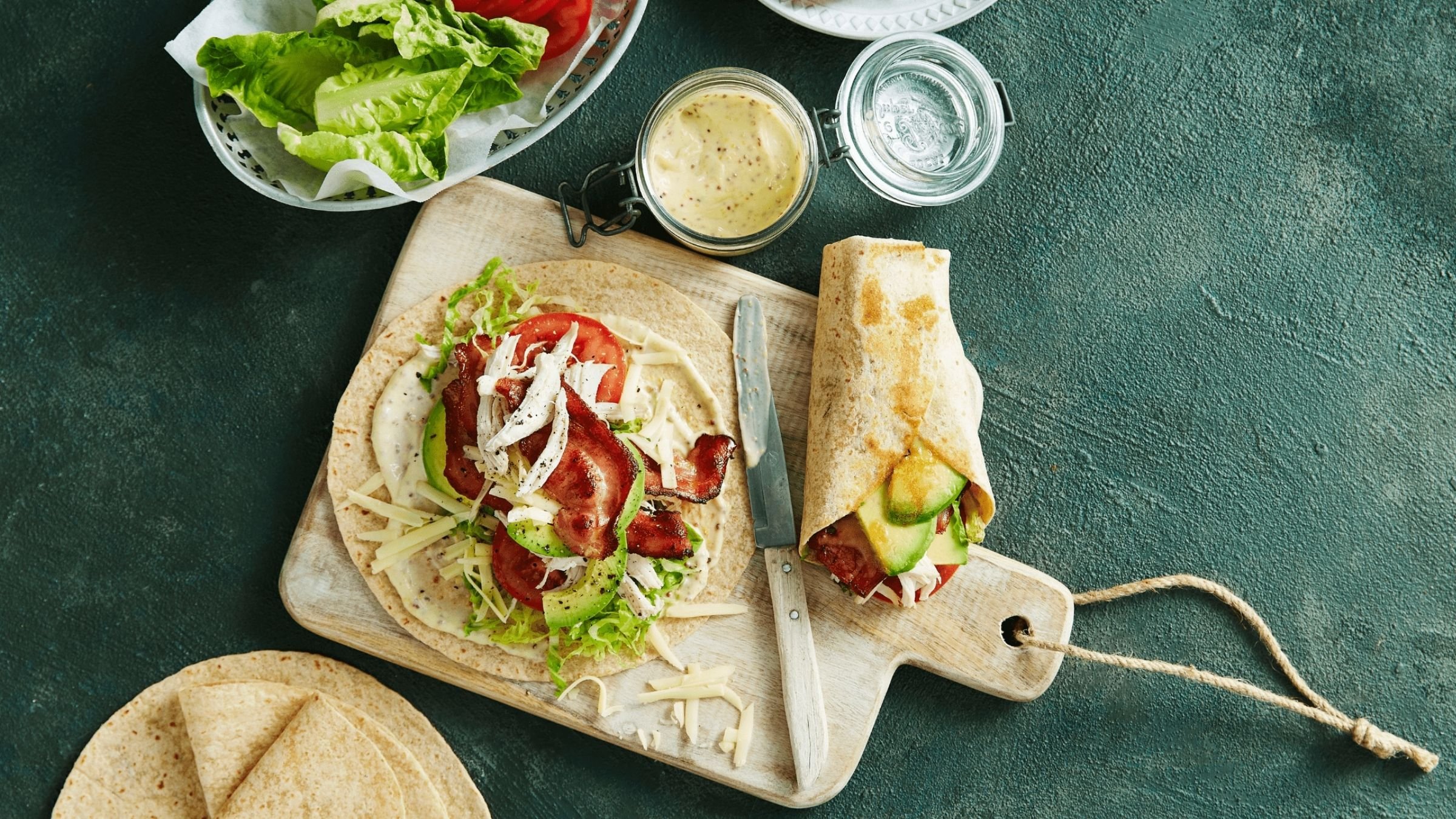 Toasted Turkey Club Wraps | Helgas