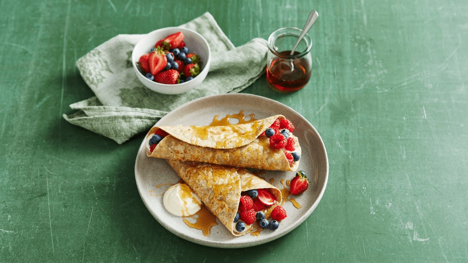 Fruit-Filled French Toast Wraps | Helgas